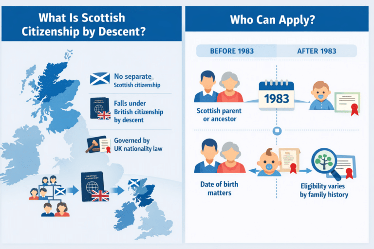 Scottish Citizenship by Descent: 2026 Eligibility Guide
